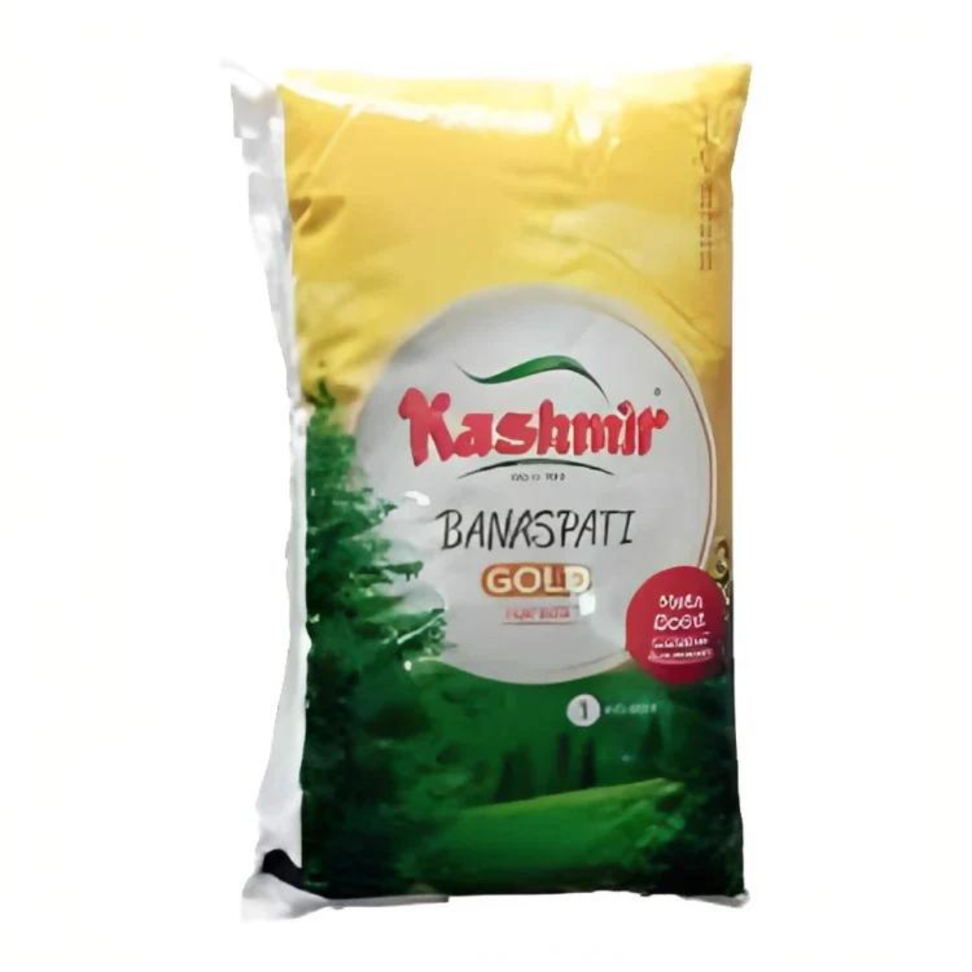 KASHMIR BANASPATI GHEE POUCH 1KG – Al Farooq Shopping Mall